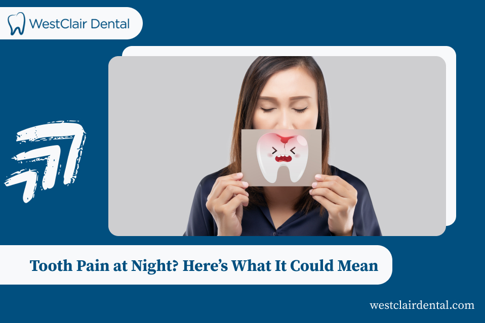 Toothache at night heres what it could mean